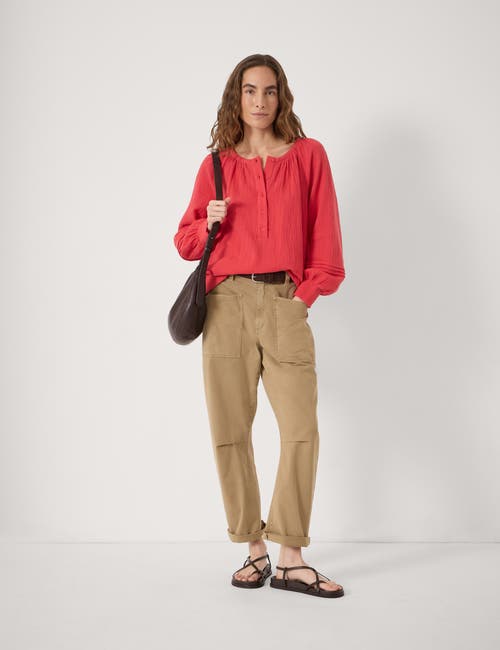 HUSH Hush Rhea Cotton Cheesecloth Blouse